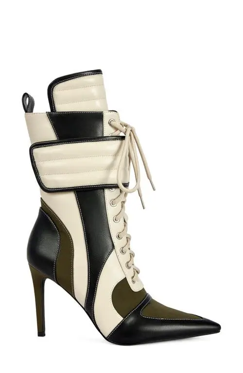 AZALEA WANG Amada Pointed Toe Stiletto Bootie
