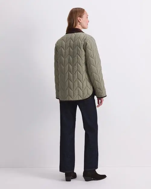 SPORTSCRAFT Gillian Quilted Shirt Jacket