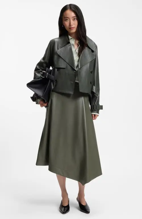 BOSS Satela Leather Jacket
