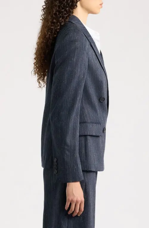 BOSS Jaleto Melange Virgin Wool Blend Blazer