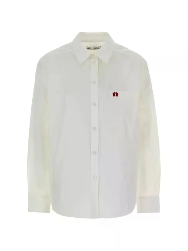 BLAZÉ MILANO Logo-embroidered Shirt - White