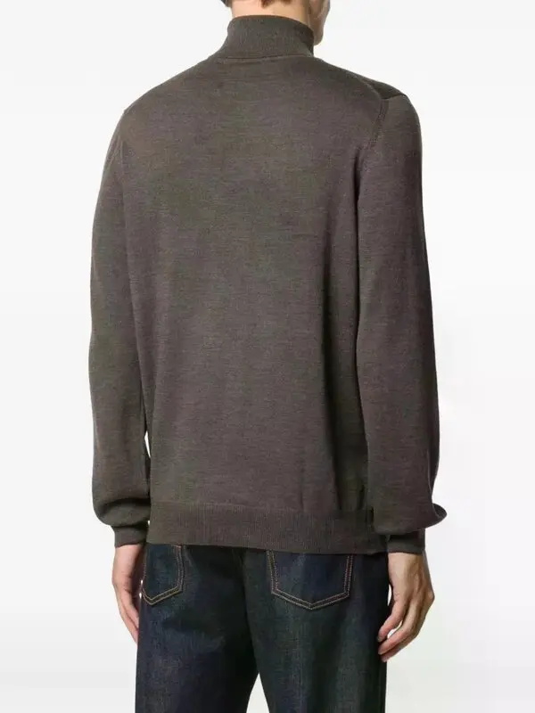 BARBA NAPOLI Roll-neck Long-sleeve T-shirt