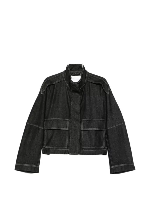 Christian Wijnants Contrast Stitch Denim Jacket