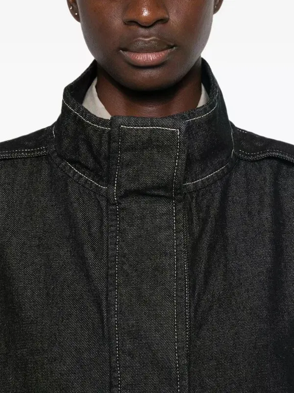 Christian Wijnants Contrast Stitch Denim Jacket