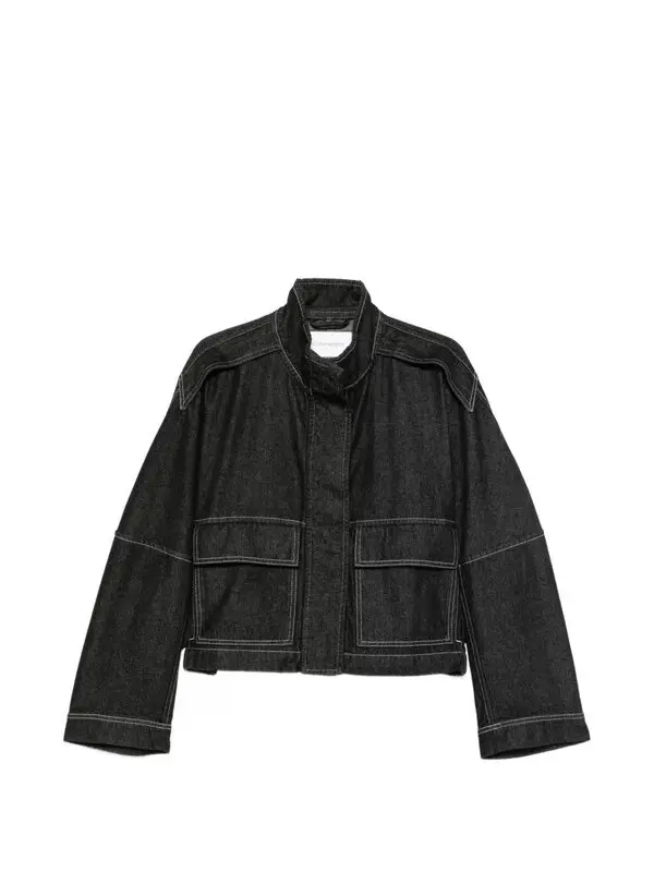 Christian Wijnants Contrast Stitch Denim Jacket
