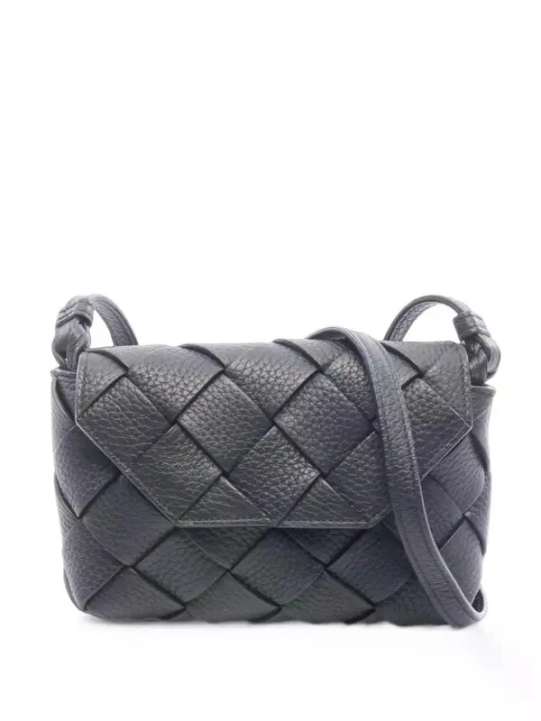 Bottega Veneta 2010s Diego Shoulder Bag - Black