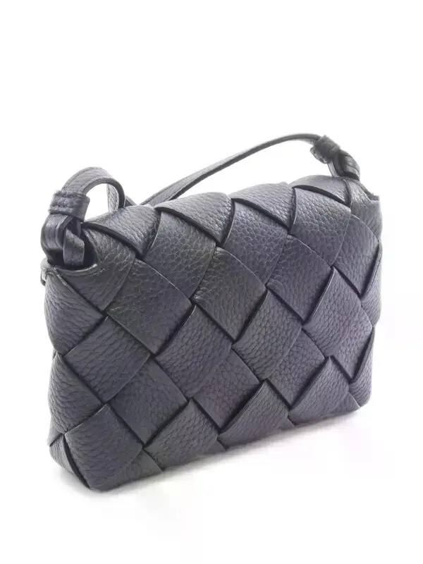 Bottega Veneta 2010s Diego Shoulder Bag - Black