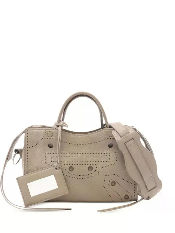 Balenciaga 2000s Mini Tote Bag - Neutrals