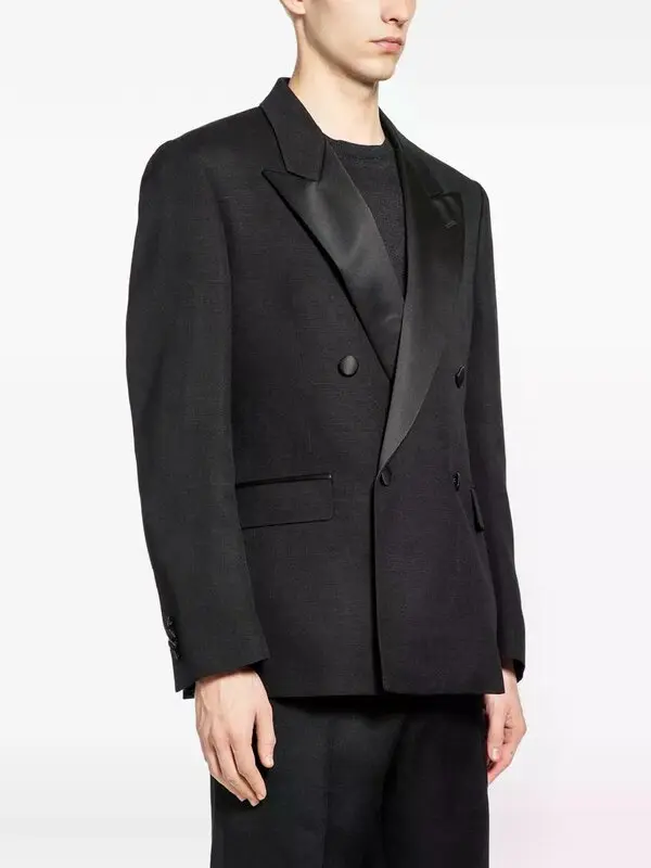 LARDINI Double-breasted Peak-lapel Suit