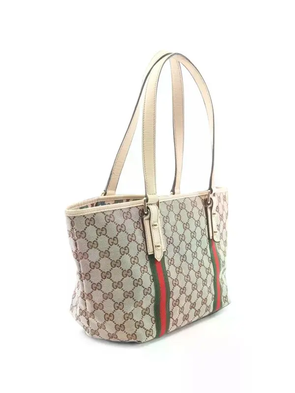 Gucci Monogram Canvas Tote Bag