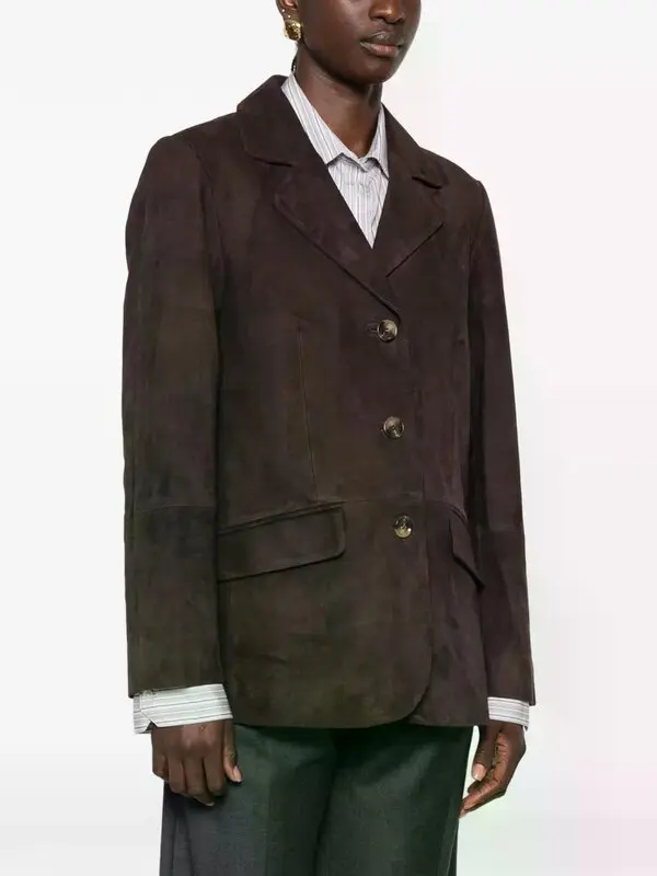 YERSE Suede Leather Jacket