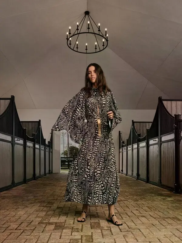 Johanna Ortiz Maiden Voyage Midi Dress