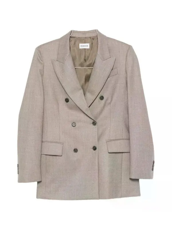 P.a.r.o.s.h Double-breasted Peak-lapel Jacket