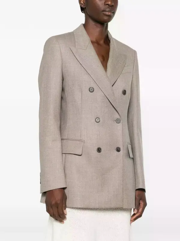P.a.r.o.s.h Double-breasted Peak-lapel Jacket