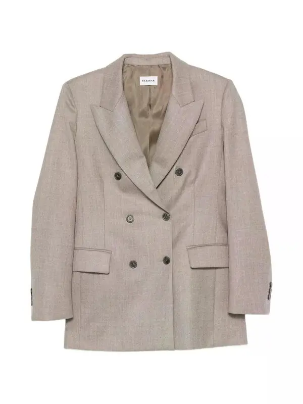 P.a.r.o.s.h Double-breasted Peak-lapel Jacket