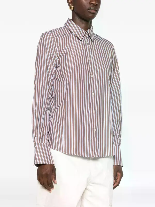 I BLUES Vertical-stripe Shirt