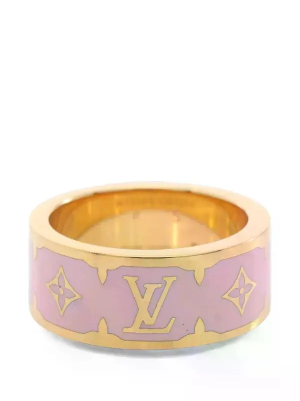LOUIS VUITTON Monogram Motif Ring