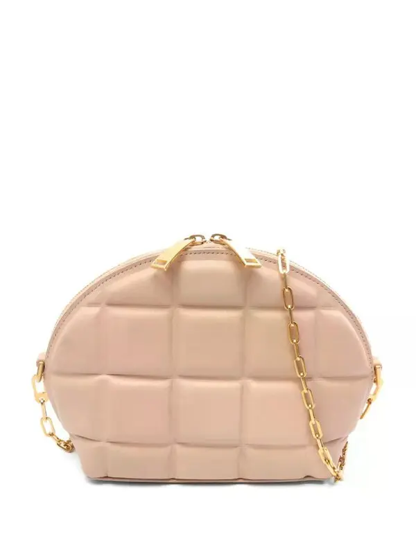 Bottega Veneta 2010s Mini Half Moon Shoulder Bag - Pink