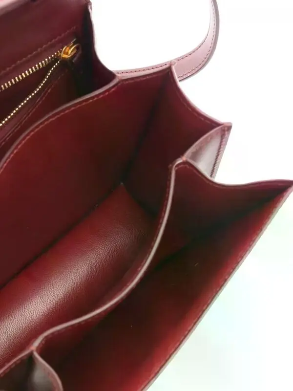Celine 2000s Small Classic Box Crossbody Bag - Red