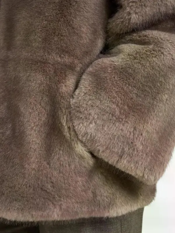 BULLY Hooded Shearling Coat