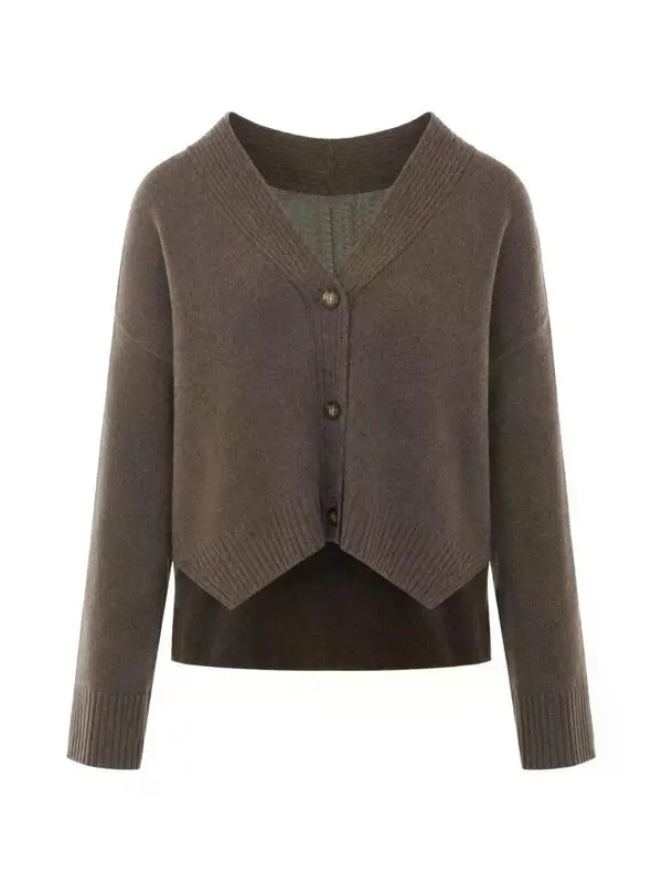Loulou De Saison Kaia Ribbed-trim Cardigan