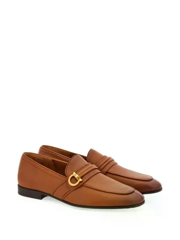 FERRAGAMO Gancini Ornament Moccasins