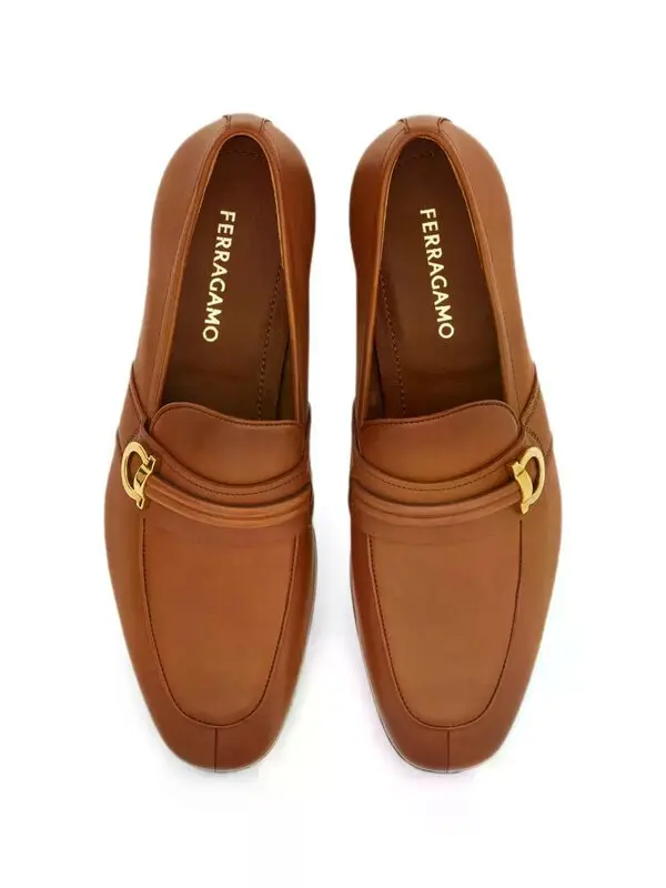 FERRAGAMO Gancini Ornament Moccasins