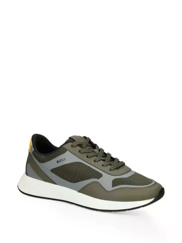 BOSS Logo Print Sneakers