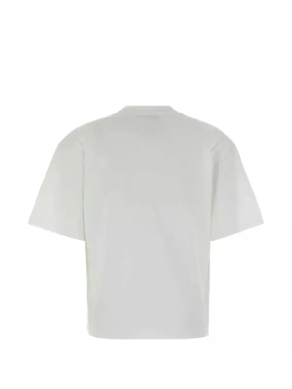 BLAZÉ MILANO Logo Embroidered T-shirt - White