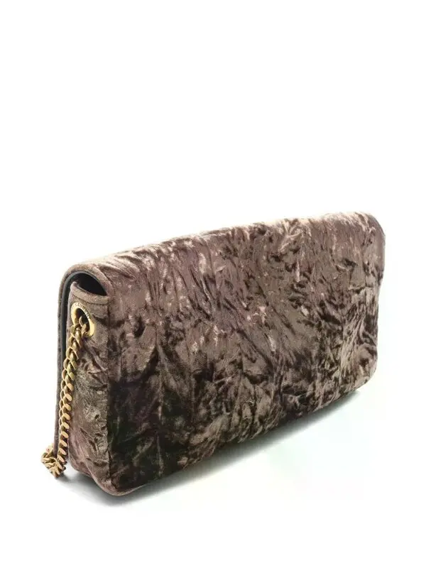 Saint Laurent Kate 99 Velvet Shoulder Bag