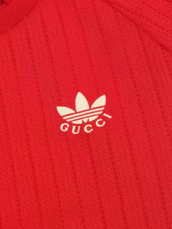 Gucci X Adidas 2010s Logo-detail T-shirt