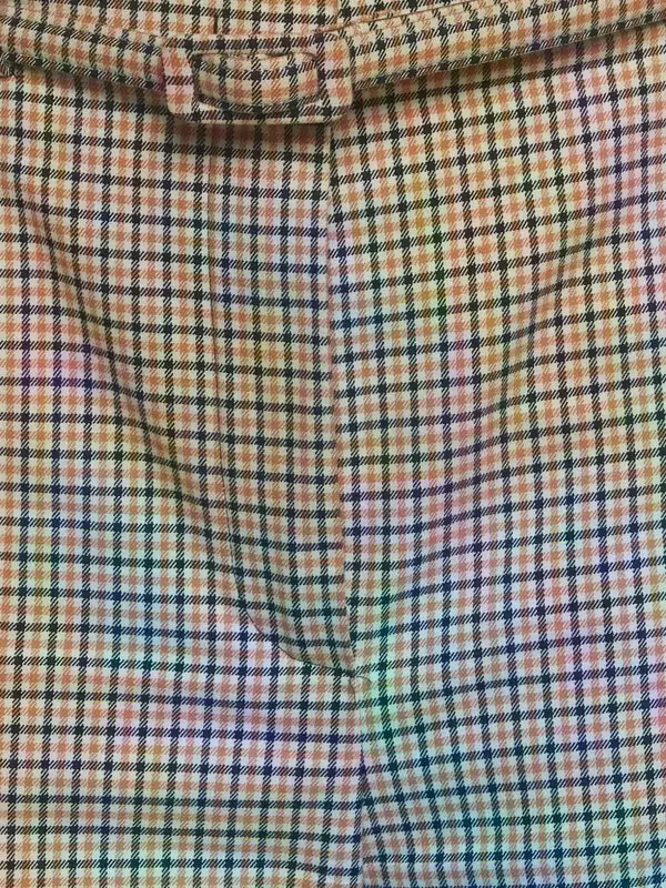 Sportmax Plaid Belted Trousers