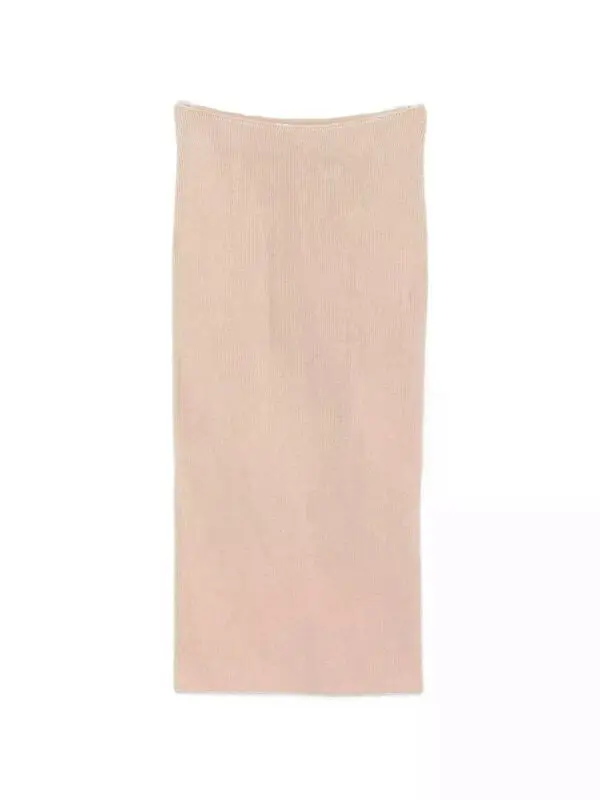 Malo Ribbed-knit Pencil Midi Skirt