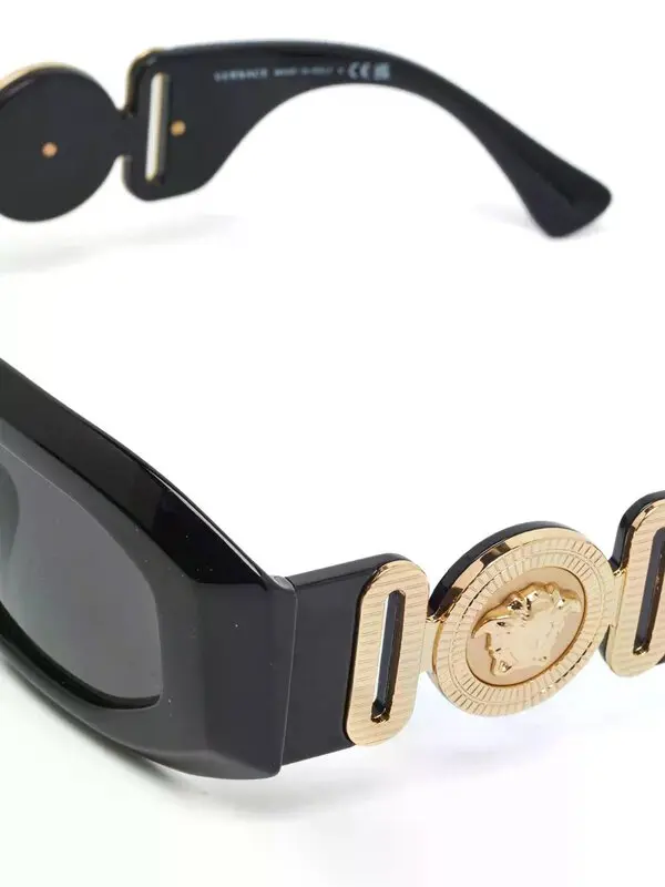Versace Medusa Hardware Square-frame Sunglasses