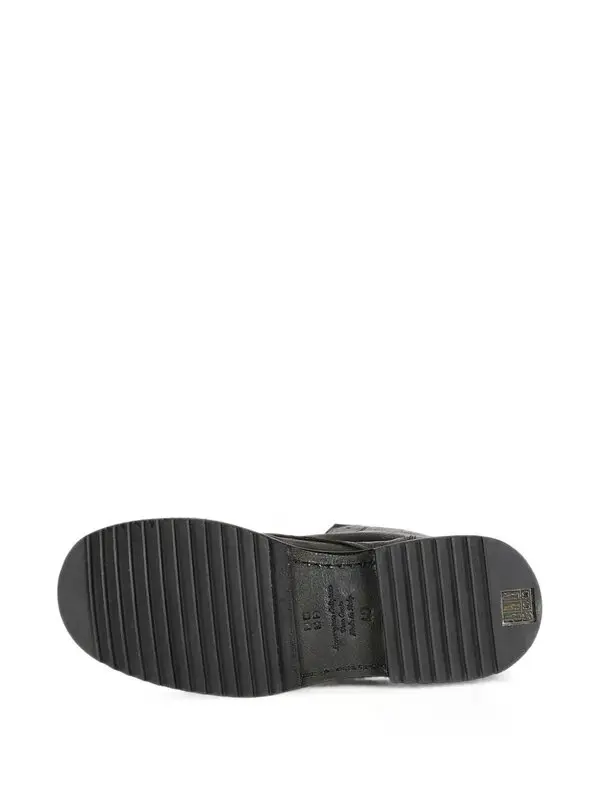 Moma Lace-up Leather Boots