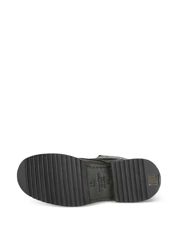 Moma Lace-up Leather Boots