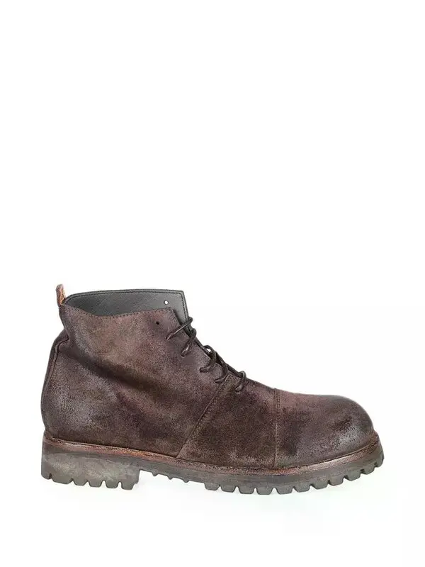 Moma Lace-up Suede Boots