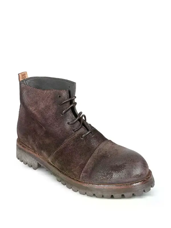 Moma Lace-up Suede Boots