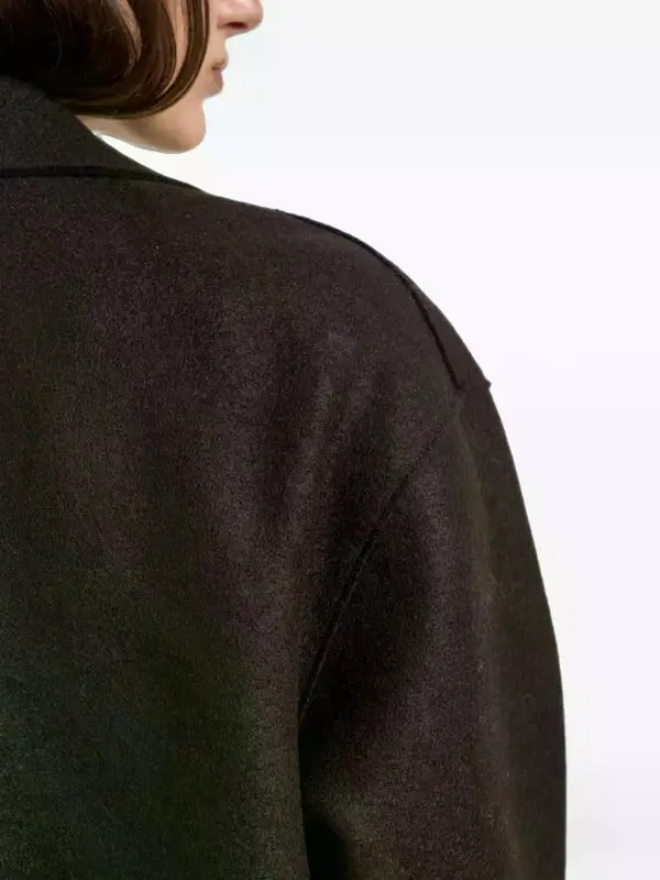 Harris Wharf London Double-breasted Notched-lapels Coat