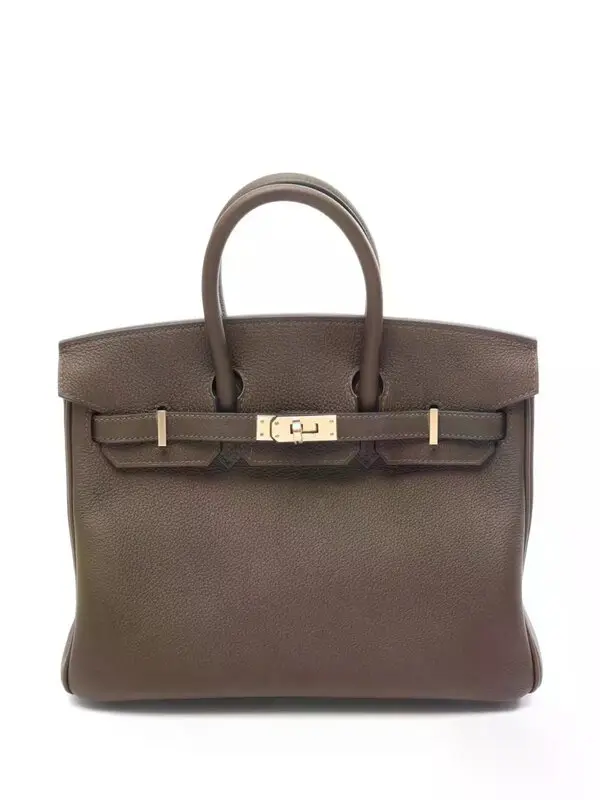 Hermès 2026 25 Birkin Tote Bag - Brown