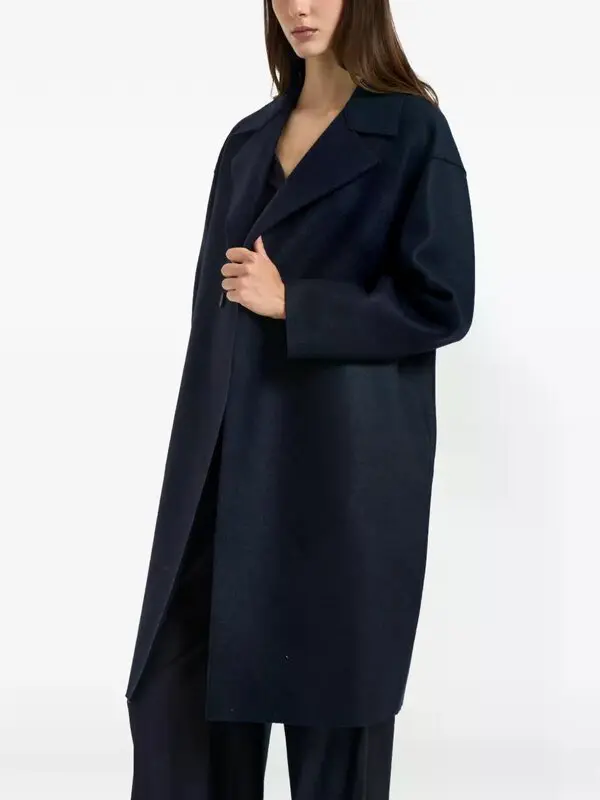 Harris Wharf London Double-breasted Notched-lapels Coat