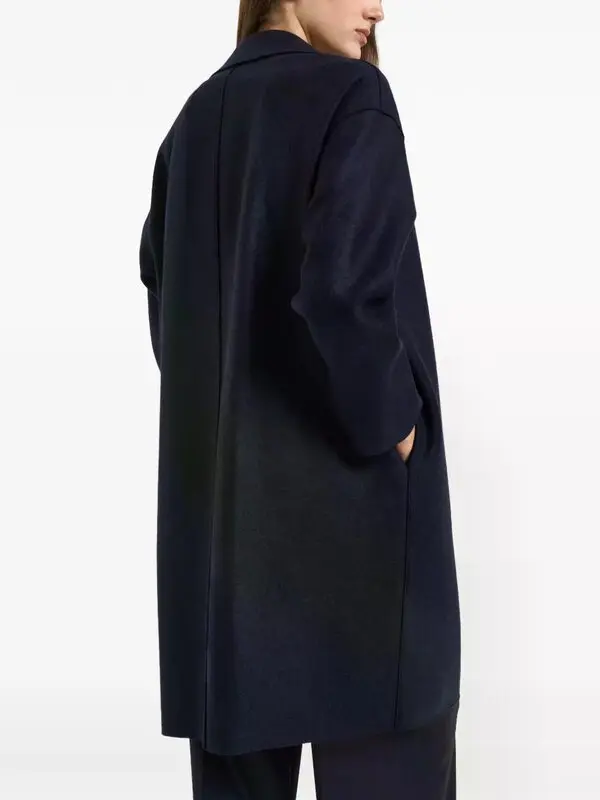 Harris Wharf London Double-breasted Notched-lapels Coat