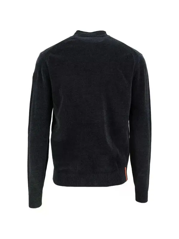 RRD Velvet-effect Crew-neck Sweater
