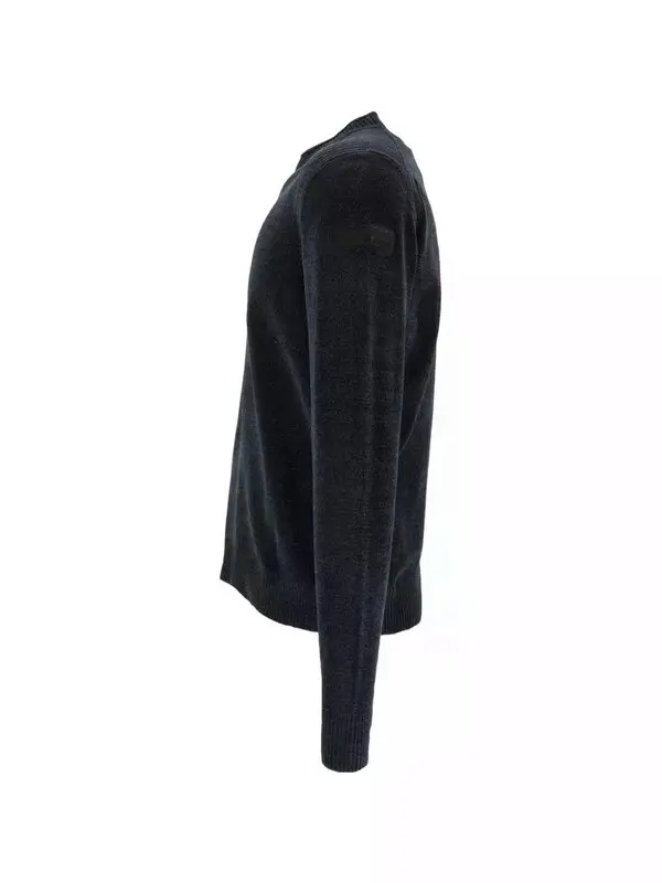 RRD Velvet-effect Crew-neck Sweater