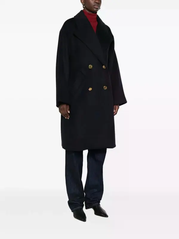 P.a.r.o.s.h Wool Double-breasted Coat