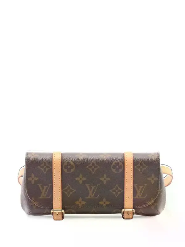LOUIS VUITTON 2005 Pochette Marelle Monogram Belt Bag - Brown
