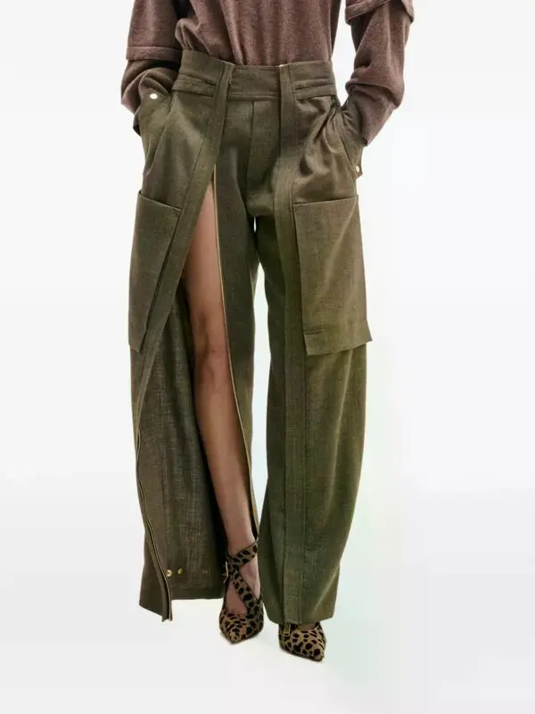 DARKPARK Adriana Zip-detail Trousers
