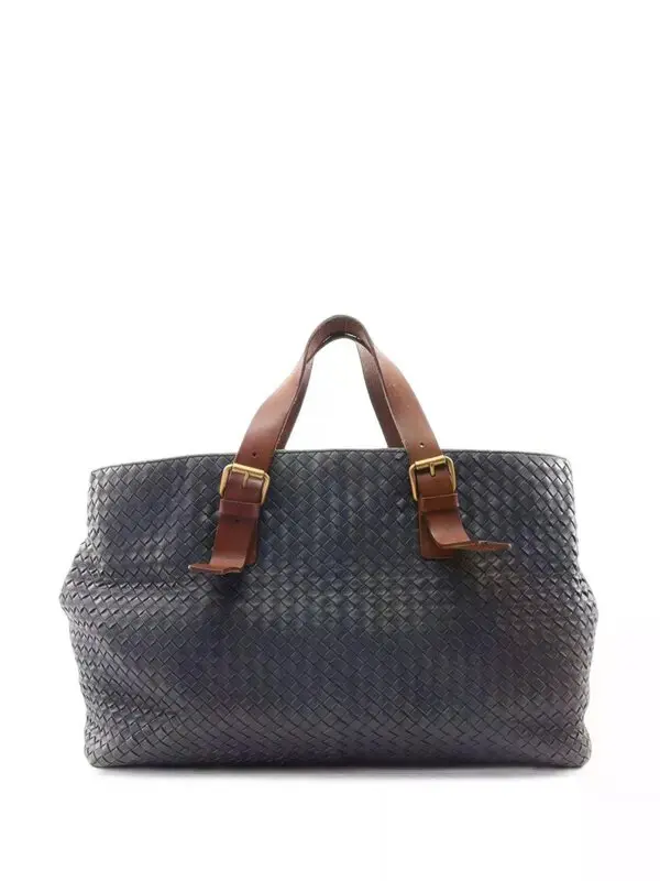 Bottega Veneta 2000s Intrecciato Tote Bag