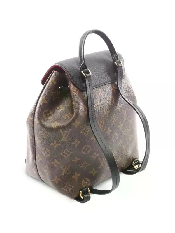LOUIS VUITTON Monogram Montsouris Pm Nm Backpack - Brown