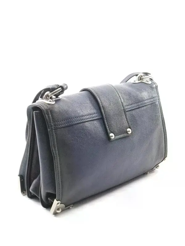Prada 2000s Cahier Shoulder Bag - Blue